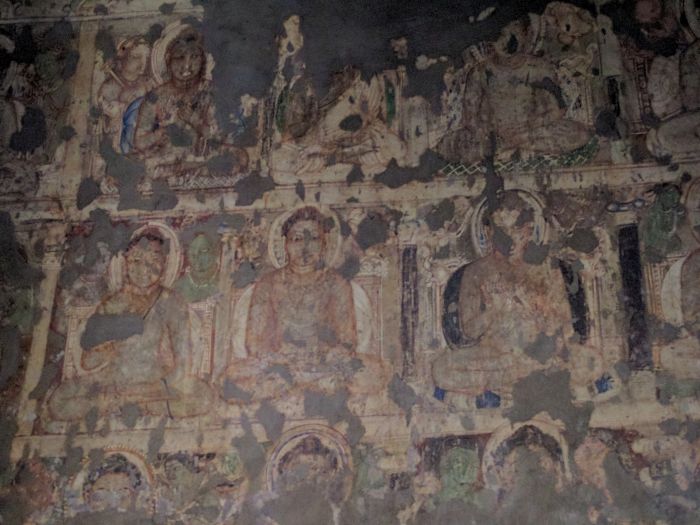 What are the Ajanta Caves? Who built them and why?